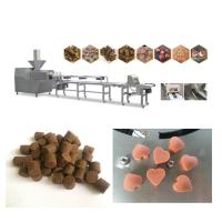 China Soft Dental Care Cold Extruder Pet Food Processing Line With Touch Screen for sale
