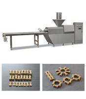 China Automatic Pet Food Production Line stainless steel material pet meat snack machine for sale