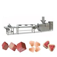 China Jerky Meat Soft Dog Chewing Pet Food Production Line  PLC for sale