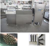 China Mini Laboratory Testing Formula Pet Food Production Line Double Screw Extruder for sale