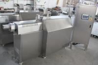China Mini Laboratory Testing Formula Pet Food Production Line Double Screw Extruder for sale
