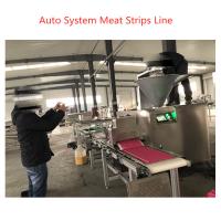 China Duck fresh Mest Sticks Pet Food Extruder Machine 200-500kg/hr Stainless Steel Flat Munchy Strip Snacks Making Machine for sale