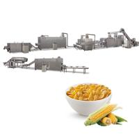 China Kellogg Breakfast Cereal Corn Flakes Processing Line Stailess Steel  Motor PLC for sale