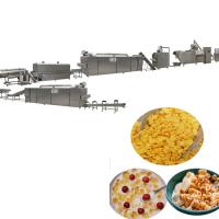 China 200-300kg/hr Corn Flakes Production Line / Maize Flakes Making Machine With CE for sale