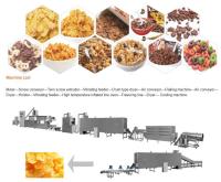 China Breakfast Cereal Bar / Corn Flakes Processing Line SS304 with CE Standard for sale