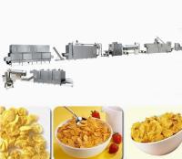 China Automatic Snack Corn Chips Production Line / Cereals Corn Flakes Processing Machine for sale