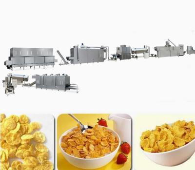 China Full Automation Corn Flakes Processing Machine Stable Large Capacity for sale