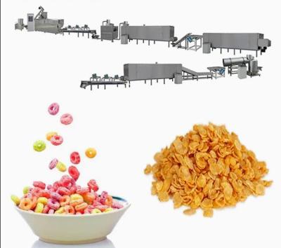 China 304 Stainless steel corn flake making machine for Kellogg and Nestle products for sale