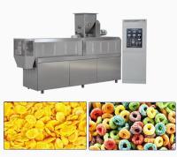 China Automatic Continuous Corn Flakes Manufacturing Machine Cereal Breakfast Home Popcorn Machine for sale
