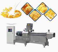 China Stainless Steel 304 Breakfast Cereals Corn Flakes Processing Machine / Rice Flakes Making Machine 260kg/h for sale
