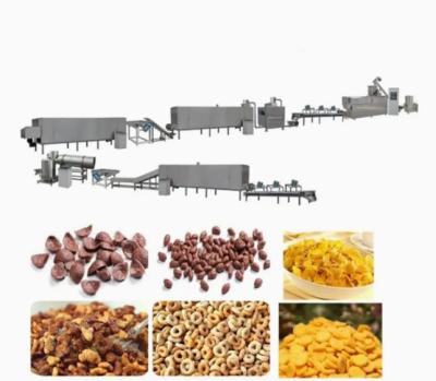 China Continuous Automatic Corn Flakes Breakfast Cereal Production Line Bulking Machine for sale