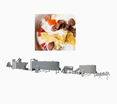 China Breakfast Fruit Loops / Cereal Corn Corn Flakes Production Line With CE Standard for sale