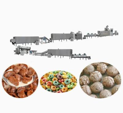 China Fully Automatic Breakfast Cereal Corn Flakes Production Machine 240kg/h Maize Flakes Machinery for sale