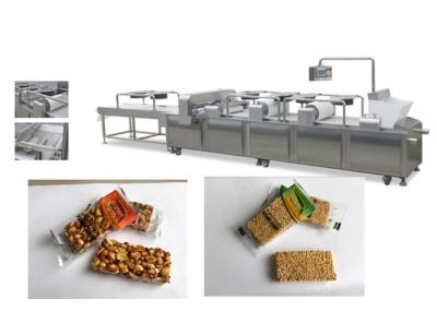 China High Speed Cereal Bar Making Machine For Muesli Bar Cutting , Long Life Use Time for sale