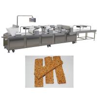 China Peanut Candy Brittle Cereal Bar Making Machine , Cereal Bar Cutting Machine for sale