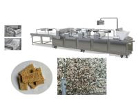 China PLC Touch Screen 400kg/Hr Muesli Bar Cutting Machine for sale