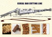 China SS 304 Granola Bar Cutting Machine Touch Screen Control PTFE PLC for sale