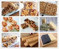 China SS 304 Granola Bar Cutting Machine Touch Screen Control PTFE PLC for sale
