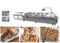 China Oats Fruit Nuts Cereal Bar Cutting Line 300-400 Kg/Hr for sale