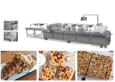 China Oats Fruit Nuts Cereal Bar Cutting Line 300-400 Kg/Hr for sale