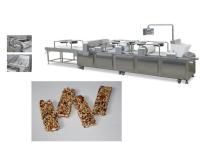 China Stainless Steel Cereal bar machine Production Line / Snack Flat Bar DRC-75 Type for sale