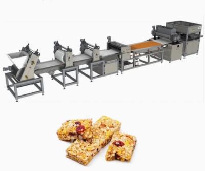China PTFE Belt Peanuts Cereal Bar Making Machine With  WEG Motor for sale
