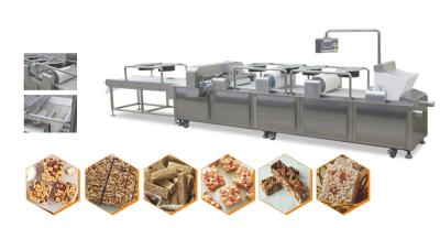 China Rice Bar Puffed Rice / Dates / Cereal Bar Forming Machine SUS304 Material for sale