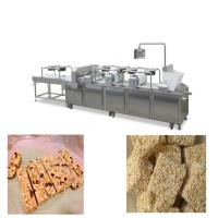China Rice Bar Puffed Rice / Dates / Cereal Bar Forming Machine SUS304 Material for sale