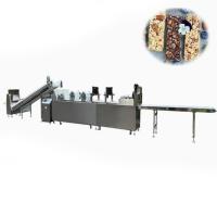 China English Version Manual Puffed Rice Bar Making Machine / breakfast bar making equipement for sale