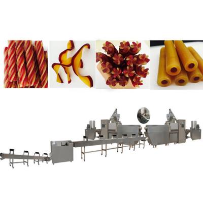 China Colorful Dog Treats Making Machinery , Pet Feed Snacks Extruder Machine for sale
