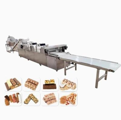 China Healthy Nutritional Vegetarian / Sesame Cereal Bar Making Machine Continuous & Automatic for sale