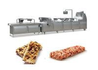 China 400-600kg/hr Puffed Rice Chikki Cereal Bar Making Machine Stainless Steel 304 for sale