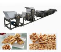 China New Condition Puffed cereal bar Making Machine Cutting Line with Touch Screen for sale