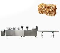China Chocolate Bar Cereal Bar Making Machine for Peanut Candy with 1 set Spare Parts for sale