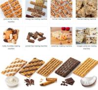 China Chocolate Bar Cereal Bar Making Machine for Peanut Candy with 1 set Spare Parts for sale