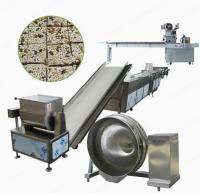 China SUS304 Healthy Snack Peanut Bar Making Machine Round Cylindrical Square Shapes for sale