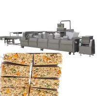 China Healthy Snack Perfect Cutting Confectionery Cereal Bar Production Line English Version for sale