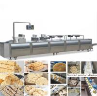 China Electric Crispy Nutritional Puffed Cereal Bar Automatic Food Making Machine 1500kg for sale