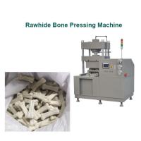 China PLC Beef Skin Dog Bone Making Machine With Touch Screen for sale