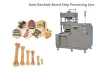 China Stainless Steel Twin Moulds Dog Bone Making Machine Dental Treats for sale