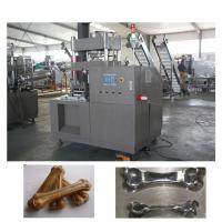 China Pet Food Machinery Pet Chewing Bone With Cowhide , Pigskin Or Sheepskin As Material for sale