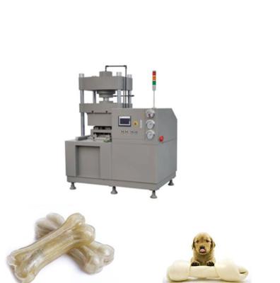 China Pet Food Machinery Pet Chewing Bone With Cowhide , Pigskin Or Sheepskin As Material for sale