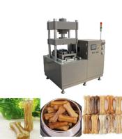 China Natural , Bleached , Smoked Pressed Rawhide Bones Punching Machine For Pet for sale
