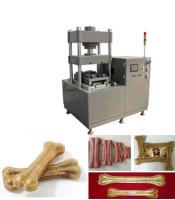 China Various Shape Dog Bone Making Machine 9KW Different Skin Rawhide Pet Treat Machine for sale