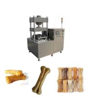China MK60T Green hide Dog Chewing Pressed Rawhide Bones Making Machine for sale