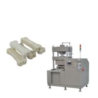 China 208V 60HZ 3Phase Hydraulic Type Rawhide Dog Chews Dog Bone Making Machine Pressing Machine for sale