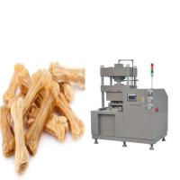 China Pet Rawhide Dental Care Snacks Making Machine / pet food processing line for sale