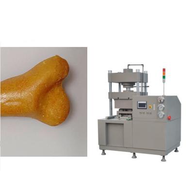 China Customized Native color Pressed Rawhide Bones dog chews Machine for sale