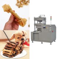China 60T Pressed Rawhide Bones Machine with Touch screen Operation panel for sale