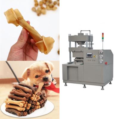 China 60T Pressed Rawhide Bones Machine with Touch screen Operation panel for sale